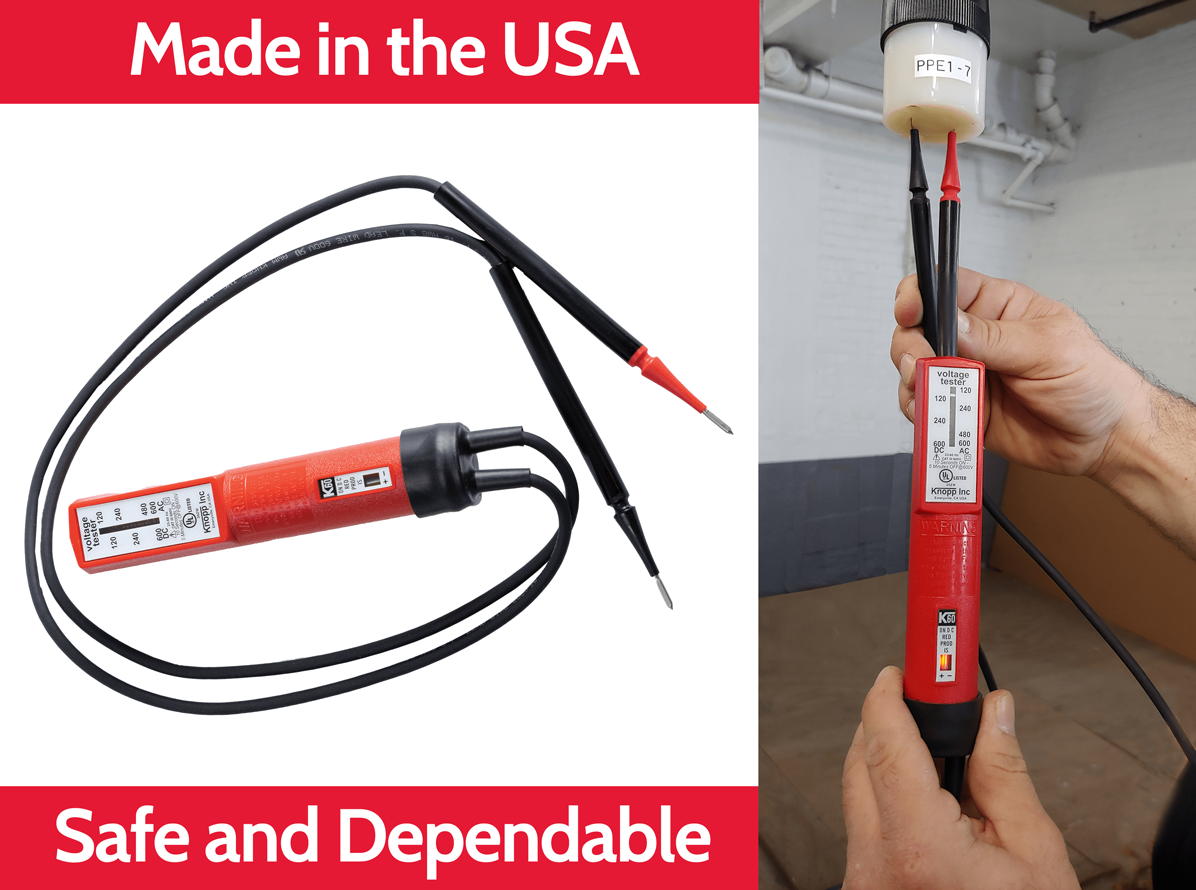 Knopp Low Impedance Voltage Tester (K-60) - TESCO Metering