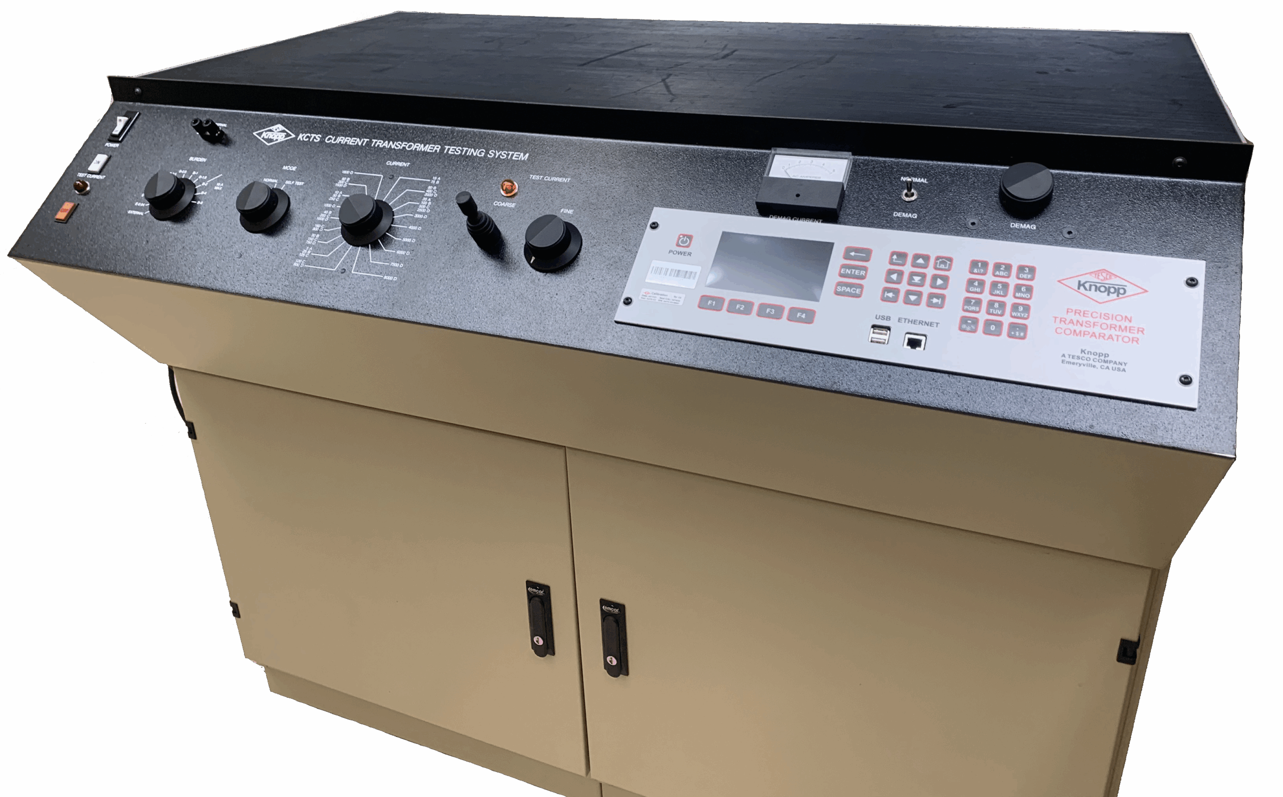 Extended Range Knopp Current Transformer Testing System (KCTS-8000X ...