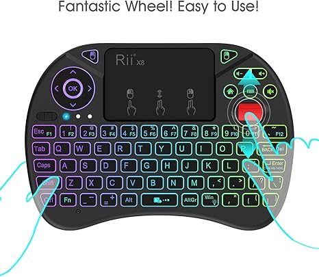 Wireless Mini Keyboard: Full Multimedia Control Offered - TESCO Metering